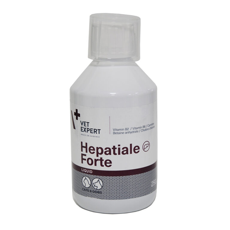 Hepatiale Forte – Suplemento hepático líquido – 250ml – PetCare